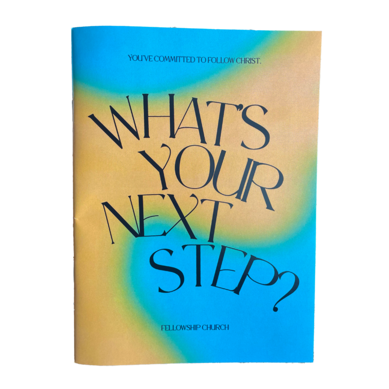 Next Step Booklets - A Quick Guide for New Believers | Creative Pastors